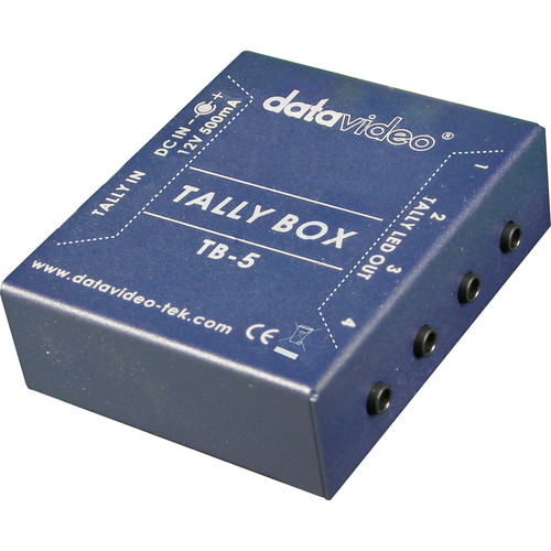 Datavideo TB-5 4-Light Tally Kit with Tally Box - Holocene Innovations