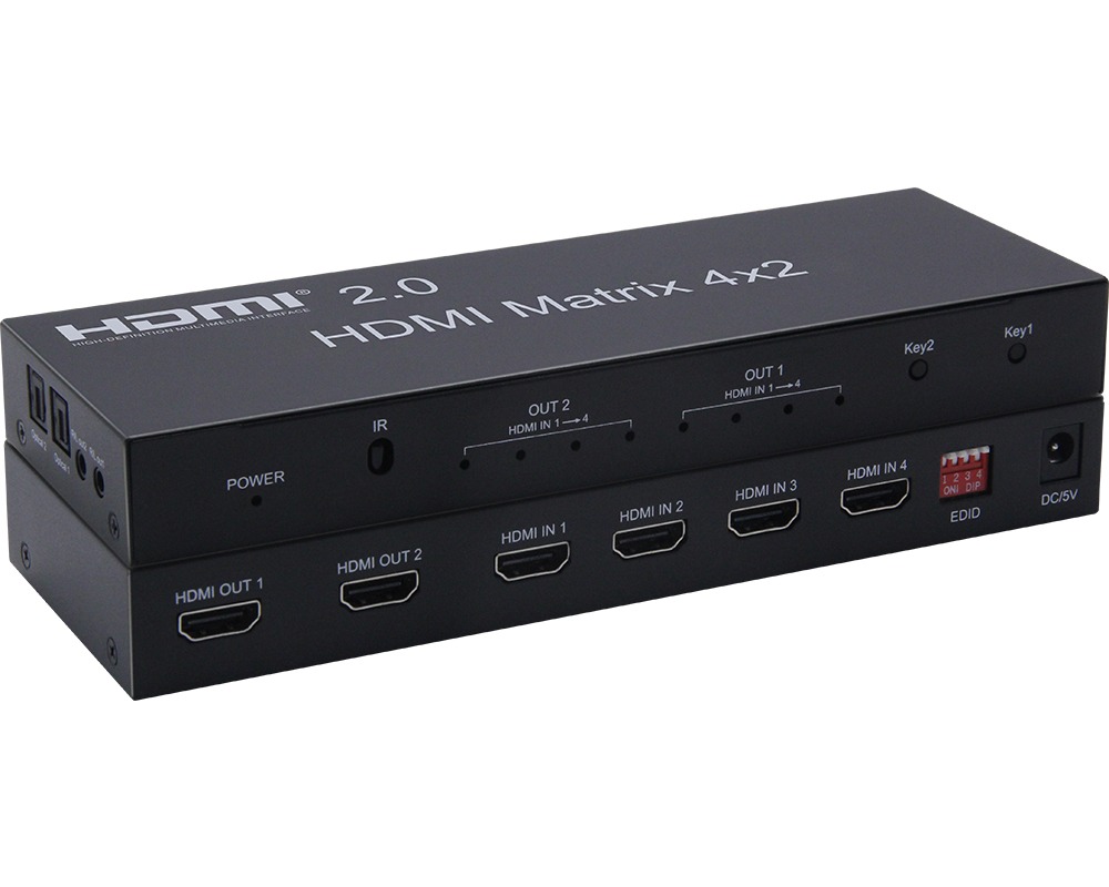 Cablevisual AL-HDSW4-1 HDMI 4 x1 Matrix Switcher with PIP function ...