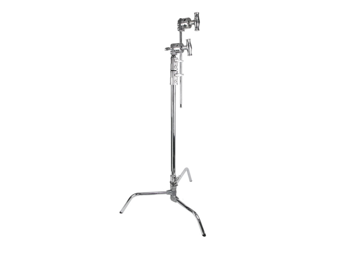Kupo 20″ C STAND W/ TURTLE BASE KITS ( SLIVER) - Holocene Innovations