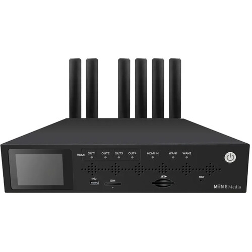 MiNE Media A318H UHD 4K 5G Multi-Network Bonding Decoder - Holocene ...